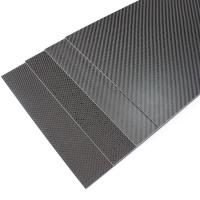 China 5mm 4mm 3mm 2.0mm Pure Carbon Fiber Sheets CNC Cutting for sale