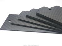 China Factory best selling 3mm 3k laminated carbon fiber sheet in carbon fiber fabric 200*300mm for sale