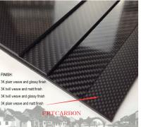 China Factory best selling 3mm 3k laminated carbon fiber sheet in carbon fiber fabric 200*300mm for sale