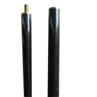China 6mm 10mm Square Carbon Fiber Tube Pool Cue High Strength Billiards Cue For Club Members for sale
