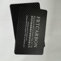 China Carbon Fiber Machining Service Business Card Print CNC Cutting Frames Part For RC Car Shin Card for sale