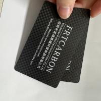 China Carbon Fiber Machining Service Business Card Print CNC Cutting Frames Part For RC Car Shin Card for sale
