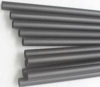 China 2m 20mm 3k Carbon Fibre Tube Carbon Fiber Bicycle Frame Pipe Carbon Weipi Boat Paddle Handle Pole for sale
