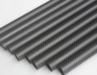 China 2m 20mm 3k Carbon Fibre Tube Carbon Fiber Bicycle Frame Pipe Carbon Weipi Boat Paddle Handle Pole for sale