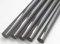 China 2m 20mm 3k Carbon Fibre Tube Carbon Fiber Bicycle Frame Pipe Carbon Weipi Boat Paddle Handle Pole for sale