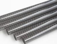 China 2m 20mm 3k Carbon Fibre Tube Carbon Fiber Bicycle Frame Pipe Carbon Weipi Boat Paddle Handle Pole for sale