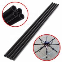 China Carbon Fiber Telescopic Tube High Strength Carbon Fiber Tubing Pole Pipe  Frt for sale