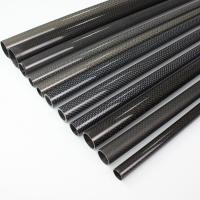 China 3mm 4mm 5mm Carbon Fiber Tube Pole Vault Poles For Carbon Bicycle Frame 30x28x1000mm for sale