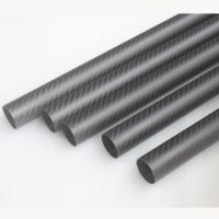 China 3mm 4mm 5mm Carbon Fiber Tube Pole Vault Poles For Carbon Bicycle Frame 30x28x1000mm for sale