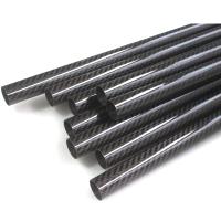 China 6mm 1.25 Inch 1.5 Inch Carbon Fiber Tube Pole Vault Poles 22x20x1000mm for sale