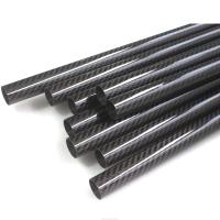 China 1 Inch 1 2 Inch Carbon Fiber Square Tube High Modulus 3k  50mm for sale