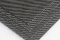 China 200*300mm Glossy Twill 3K Carbon Fiber Reinforced Composited Sheet for RC Quadcopter Motors for sale