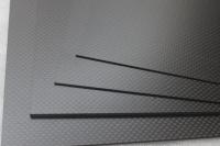 China 200*300mm Glossy Twill 3K Carbon Fiber Reinforced Composited Sheet for RC Quadcopter Motors for sale