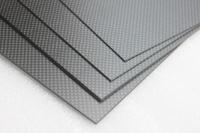 China 500mm X500mm Matte Plain 3K Carbon Fiber Plate Panel Sheet for Quad Frame for sale