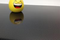 China 500X600mm Light Weight and High Strength 3K Plain Glossy Carbon Fiber Board for sale