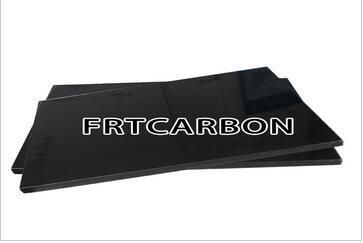 China Solid Carbon Fiber Uni Plate Panel Sheet 1mm for sale