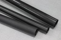 China Low Weight Small OD Round Carbon Fiber Tubes 6mm 7mm 8mm 10mm 12mm 13mm for sale