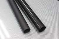 China Small OD Round Composite Carbon Fiber Tube Booms 9mm 10mm 11mm 12mm 14mm 15mm 16mm for sale