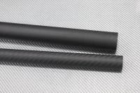 China Medium-sized OD Round carbon fiber structural tubing 13mm 14mm 15mm 16mm 18mm 19mm for sale