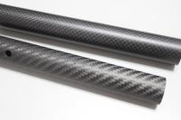 China Medium-sized OD Round carbon fiber structural tubing 13mm 14mm 15mm 16mm 18mm 19mm for sale