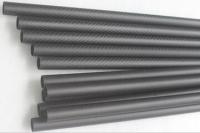 China Corrosion-Resistant Carbon Fiber Round Tube Poles 17mm 18mm 19mm 20mm 22mm 25mm for sale