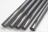 China 3K Plain Matte Or Glossy Carbon Fiber Pipe 26mm 27mm 28mm 29mm 30mm 3 4 Inch  3 Inch for sale