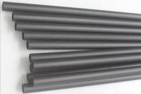 China 3K Plain Matte Or Glossy Carbon Fiber Pipe 26mm 27mm 28mm 29mm 30mm 3 4 Inch  3 Inch for sale