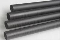 China 3K Plain Matte Or Glossy Carbon Fiber Pipe 26mm 27mm 28mm 29mm 30mm 3 4 Inch  3 Inch for sale