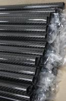 China 10mm Carbon Fiber Square Tube 20mm Hot Press Moulding for sale