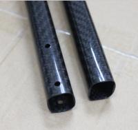 China 10mm Carbon Fiber Square Tube 20mm Hot Press Moulding for sale