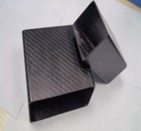 China 10mm Carbon Fiber Square Tube 20mm Hot Press Moulding for sale