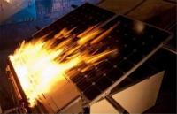 China Roof Coverings Flammability Testing Machine Photovoltaic Panel Test Equipment UL790 for sale