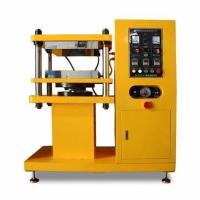 China 25 Ton Plate Vulcanizer Rubber Vulcanizer Machine With Electric Heating for sale