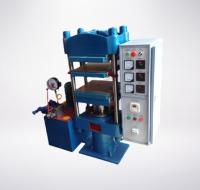 China 25 Ton Plate Vulcanizer Rubber Vulcanizer Machine With Electric Heating for sale