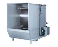 China Water Curtain Cabinet Residual Paint Powder May Collide With The Water Curtain for sale