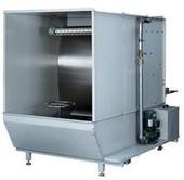 China Water Curtain Cabinet Residual Paint Powder May Collide With The Water Curtain for sale
