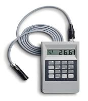 China Hand Held Coating Thickness Gauge Using Magnetic And Eddy Current Methods for sale