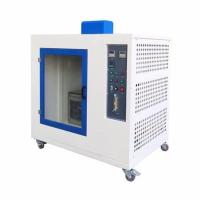 China Automotive Interior Combustion Test Chamber With Fume Hood For Qualitative Evaluation Of The Flammability for sale