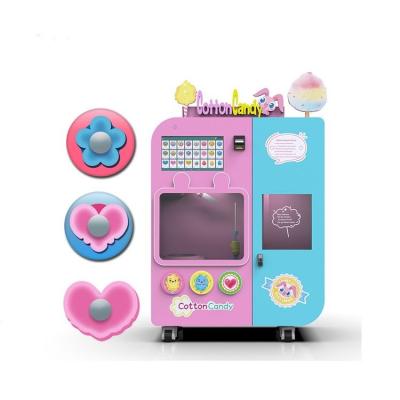 China Coin Operated Automatic Cotton Candy Vending Machine Intelligent With Touch Screen for sale