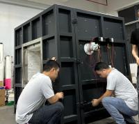 China 10kw Small Scale Fire Resistance Tester Furnace For Fireproof Coating Of Steel Structure for sale