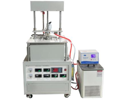 China High temperature flat plate thermal conductivity tester with automatic pressure thickness measurement for sale