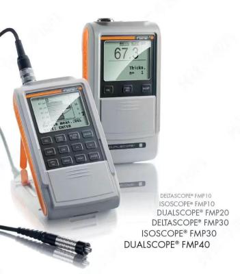 China Hand Held Coating Thickness Gauge Magnetic and eddy current thickness measurement methods for sale