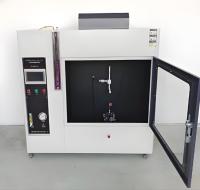 China Conveyor Belt Vertical Burning Testing Machine Uses A Small-Scale Flame (Gas Blowtorch/Alcohol Blowtorch) Test Method To Evaluate The Response Of Conveyor Belts In Fires for sale