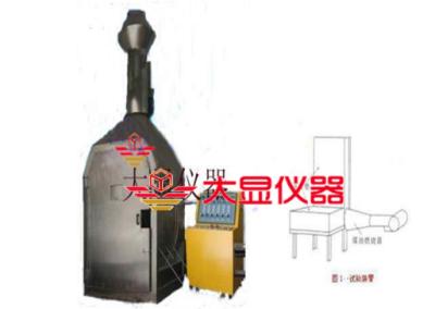 China Aircraft Seat Cushion Oil Combustion Test Device Aimed At Evaluating The Smoke Emission Performance Of Aircraft Seat Cushions In Terms Of Flame Spread And Smoke Release for sale