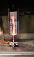China EN ISO 11925 Flammability Test Of Building Materials - Single Fire Source Test for sale