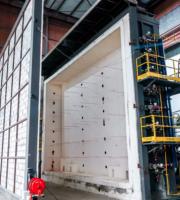 China Mid-Scale Laboratory Fire Furnace Used to Conduct Fire Endurance Tests on Construction Components and Building Assemblies for sale