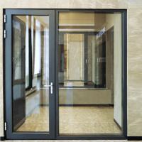 China Modern Design Aluminium Alloy Casement Swing Glass Internal Door for House for sale
