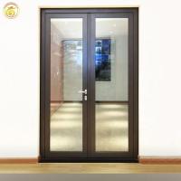 China Modern Design Aluminium Alloy Casement Swing Glass Internal Door for House for sale
