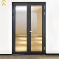 China Aluminum PD/PT Door Double-leaf Folding Swing Door Modern Exterior Front Entry Slide Door for sale