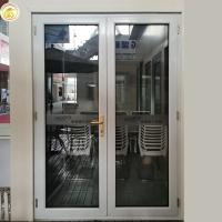 China Aluminum PD/PT Door Double-leaf Folding Swing Door Modern Exterior Front Entry Slide Door for sale